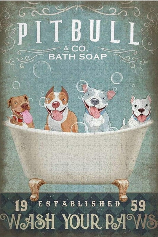 Jigsaw Puzzles 500 Piece in Bathtub Bath Soap Established Wash Your ...