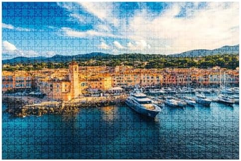 Jigsaw Puzzles 500 Pieces for Adult View City Saint Sunset Light ...