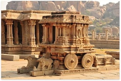 Jigsaw Puzzles 500 Pieces for Adult Vittala Stone Hampi Karnataka India ...