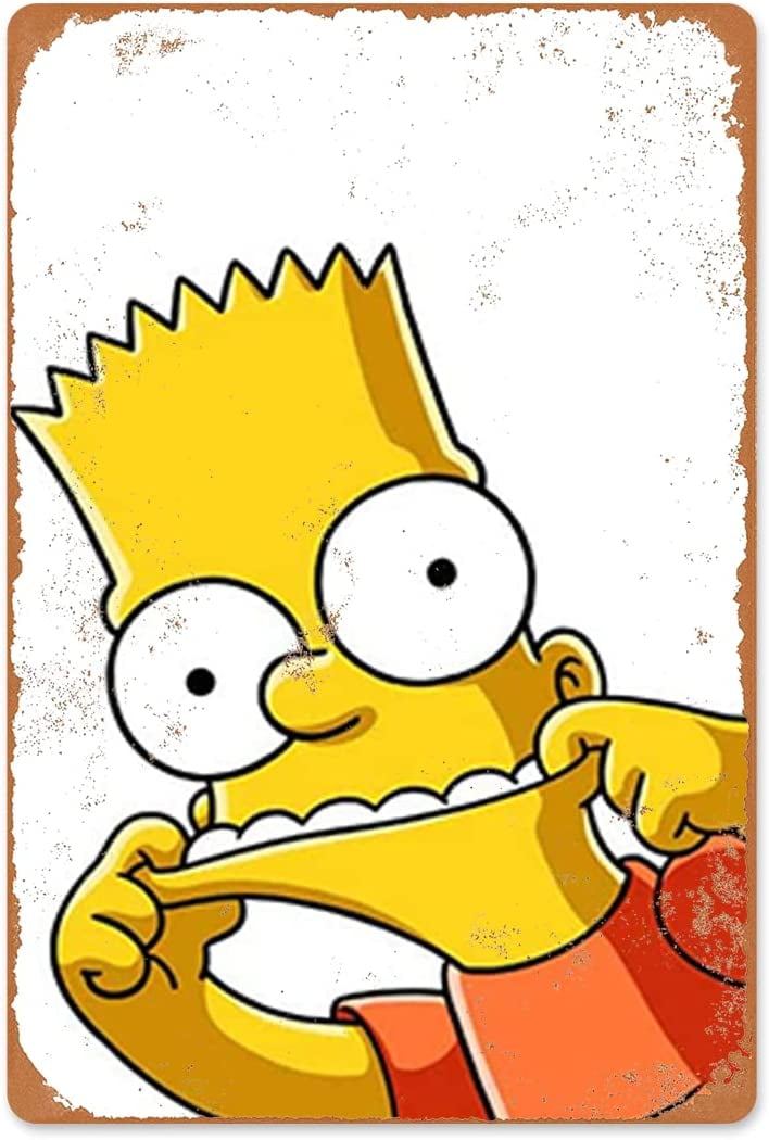 Jigsaw Puzzles 70 Piece For Adults - Bart Simpson Grin Wooden Puzzle ...