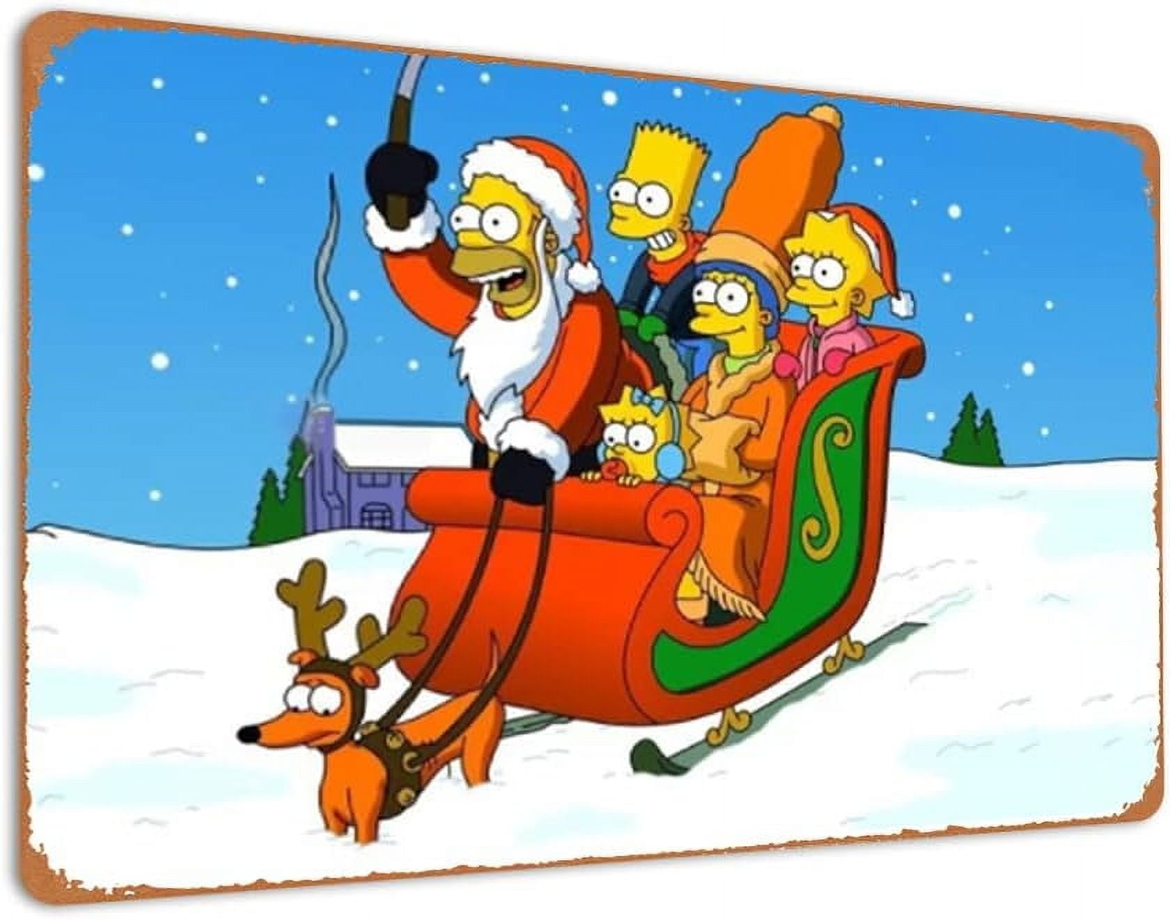 Jigsaw Puzzles 70 Piece For Adults -The Simpsons Skiing The Simpsons ...