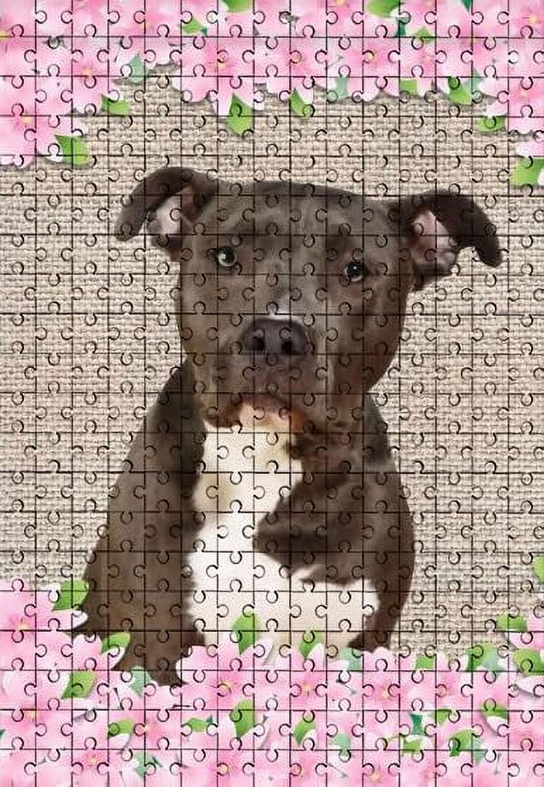 Jigsaw Puzzles for Adults 300 Pieces Spring Flowers Black and White ...