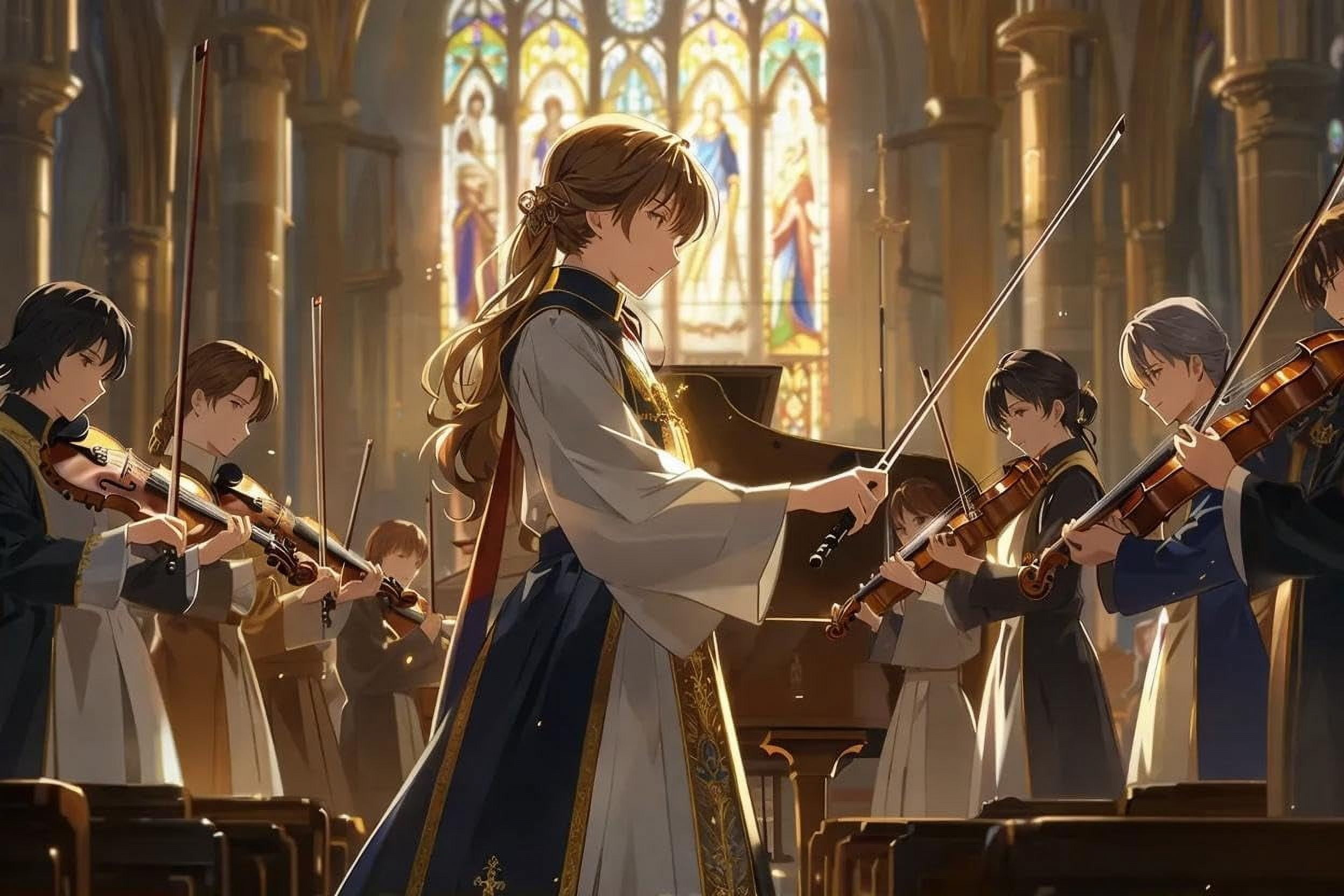 Jigsaw Puzzles for Adults 500 Pieces Bach's Magnificat in D Minor Anime ...