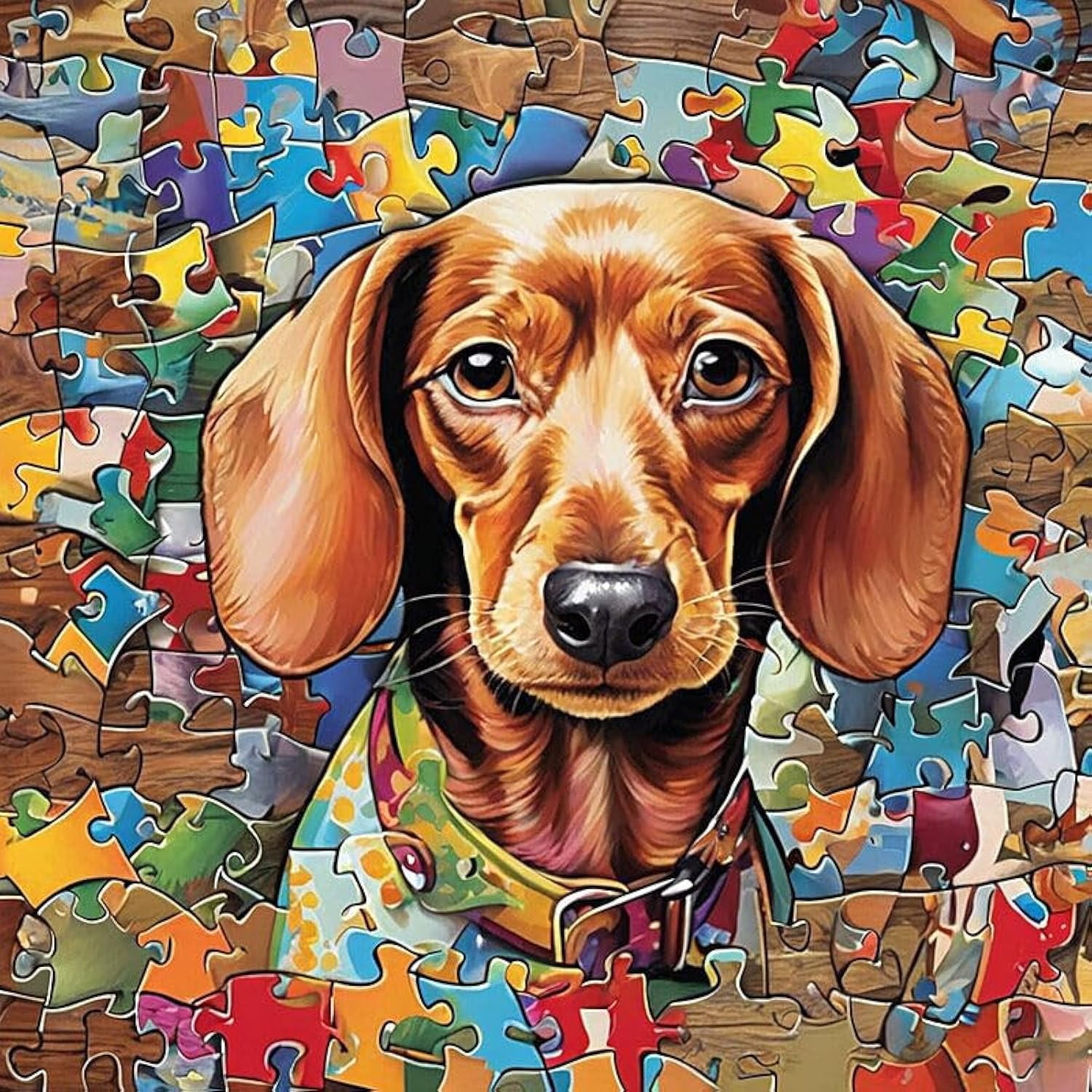 Jigsaw Puzzles for Adults 500 Pieces,Iditarod Alaska Sled Dog Heritage ...