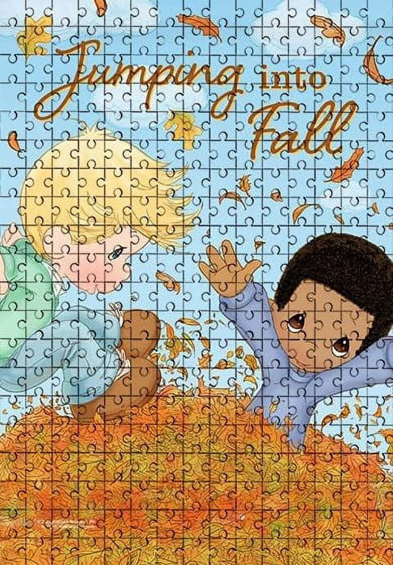 Jigsaw Puzzles for Adults 500 Pieces Precious Moments Jumping Into Fall ...