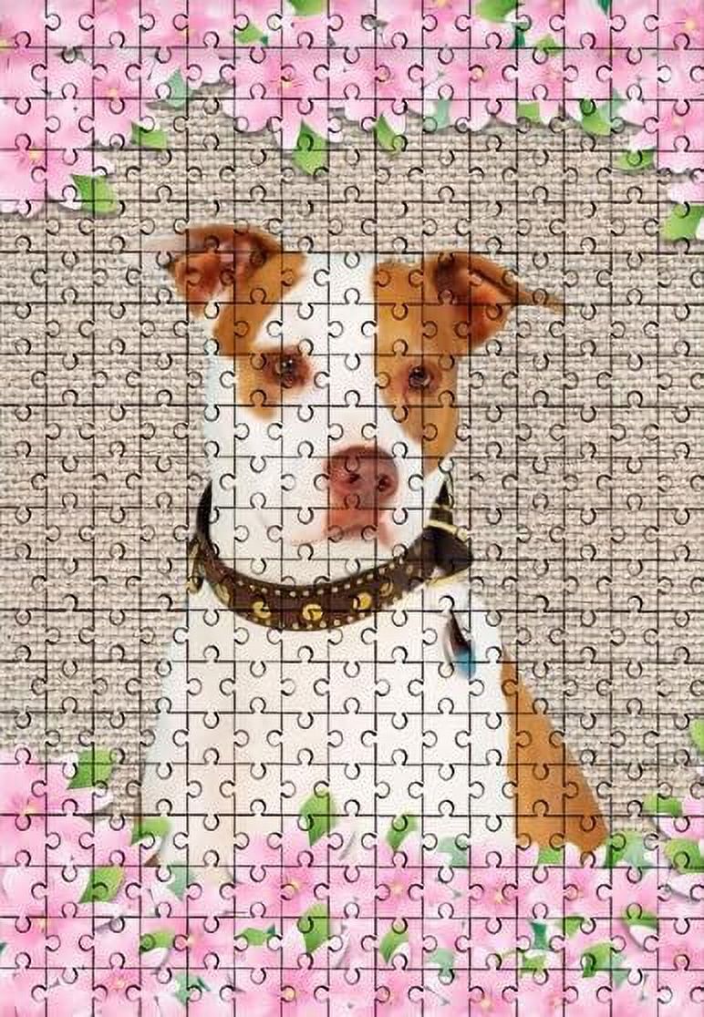 Jigsaw Puzzles for Adults 500 Pieces Spring Flowers Tan and White ...