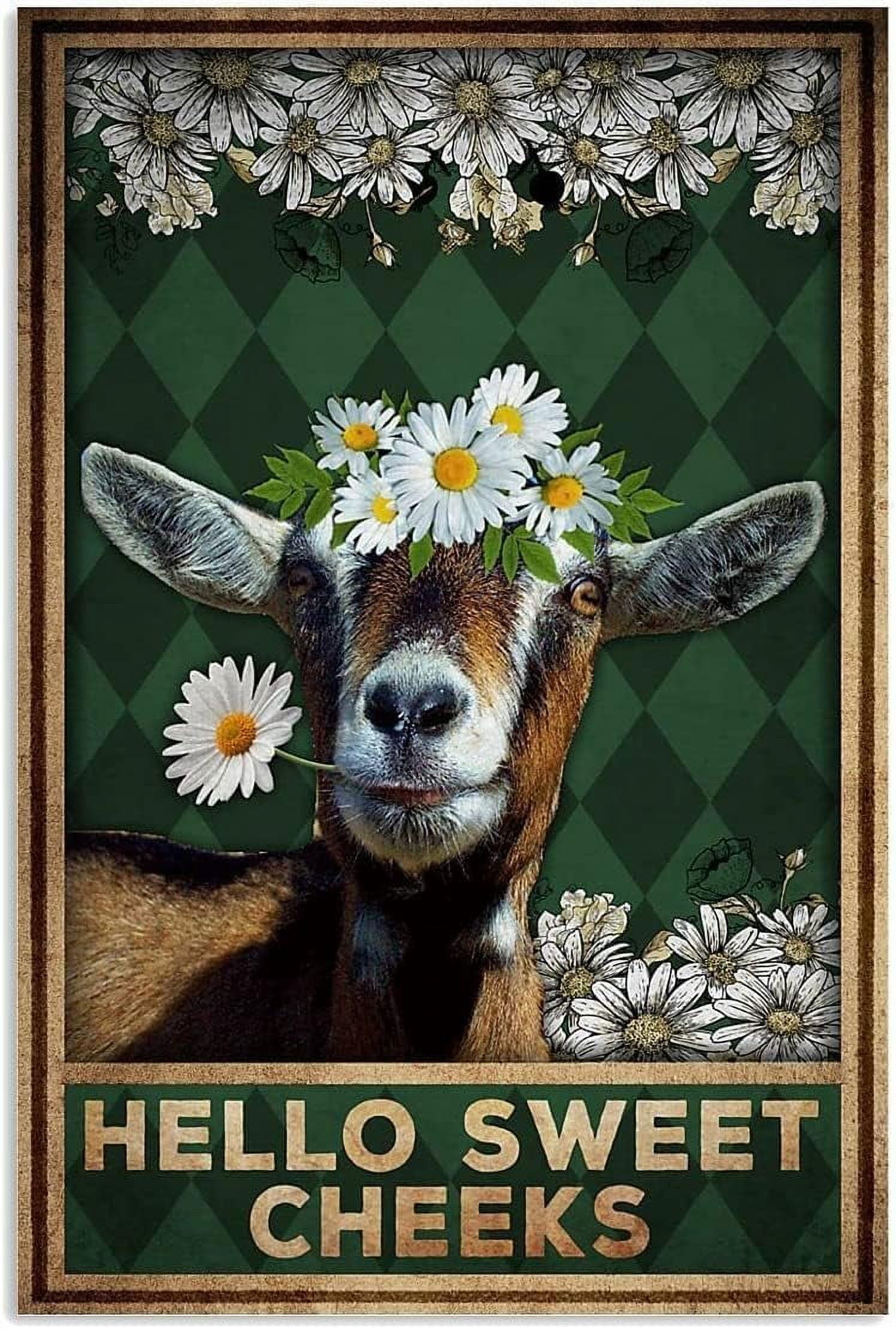 Jigsaw Puzzles for Adults Goat- Hello Sweet Cheeks Family Activities ...