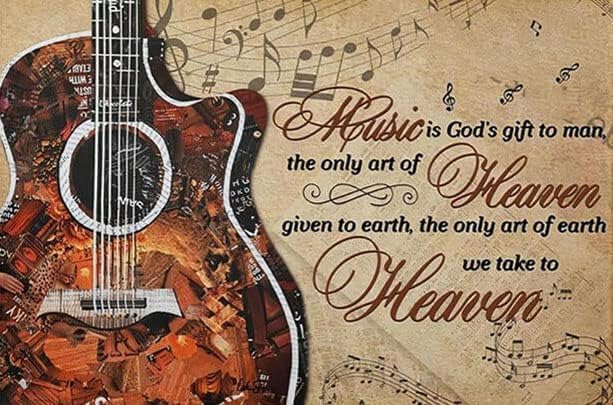 Jigsaw Puzzles for Adults Music is God Gift to Man The Only Art of ...