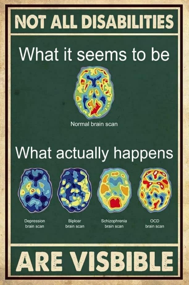 Jigsaw Puzzles for Adults Psychology not All Disabilities are Visible ...