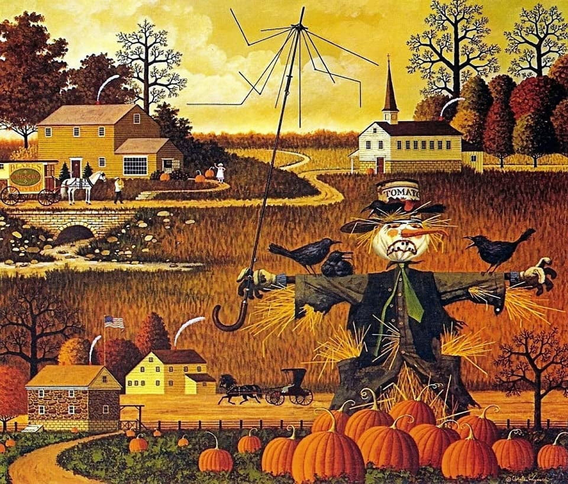 Jigsaw Puzzles Charles Wysocki Mr. Scarefellow Intellectual ...