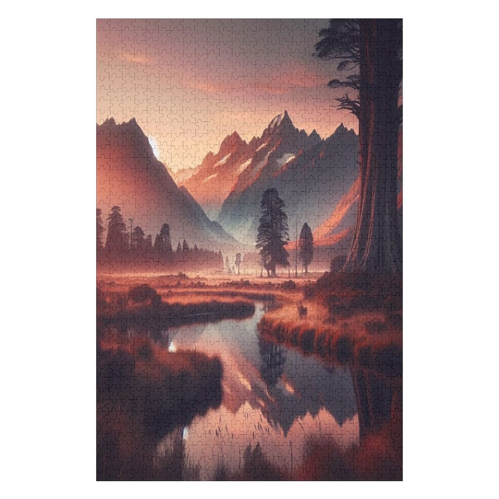 Jigsaw Puzzles Embrace Solitude In Majestic Mountain Landscapes 500 ...