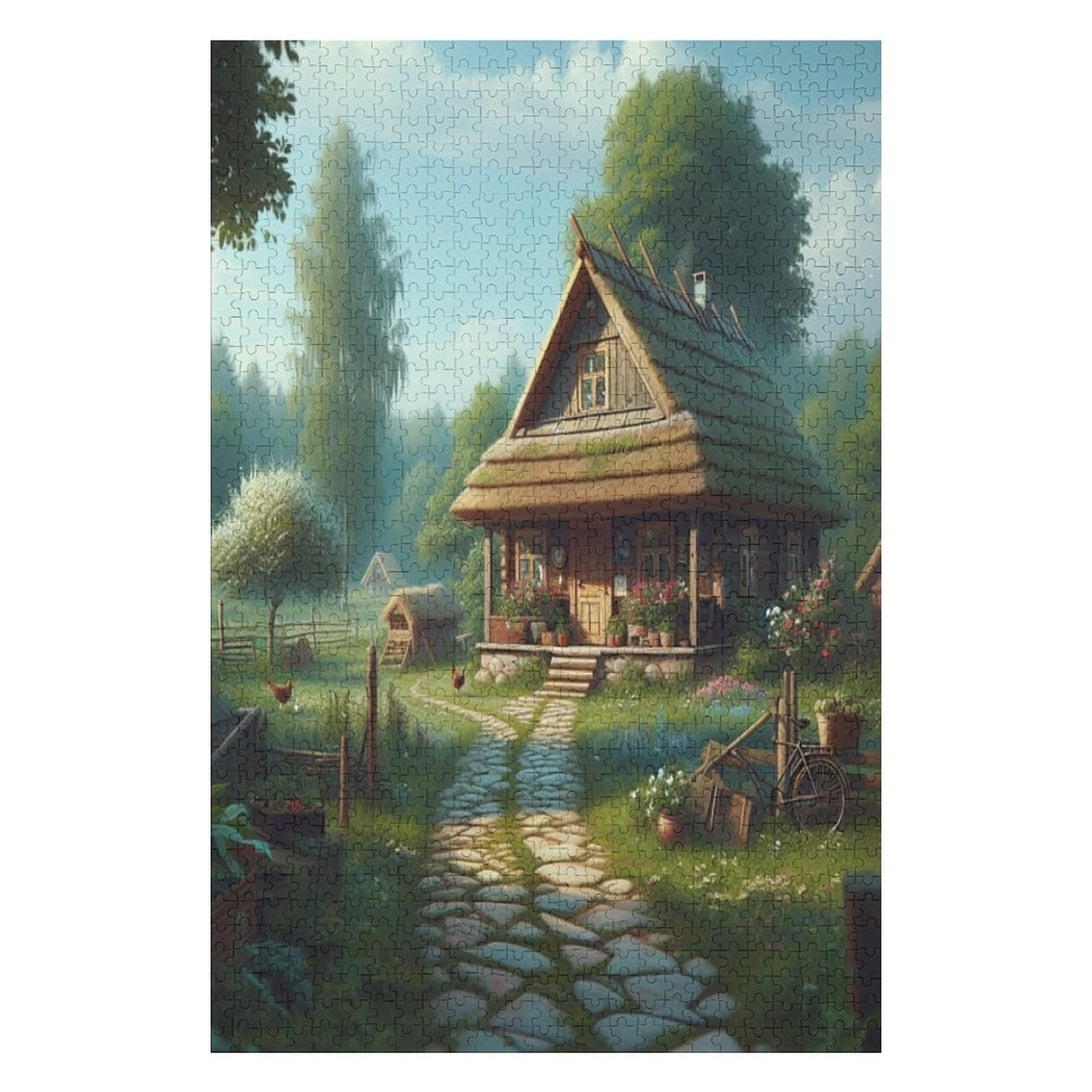Jigsaw Puzzles Explore A Cozy Rural Retreat In The Countryside 1000 ...