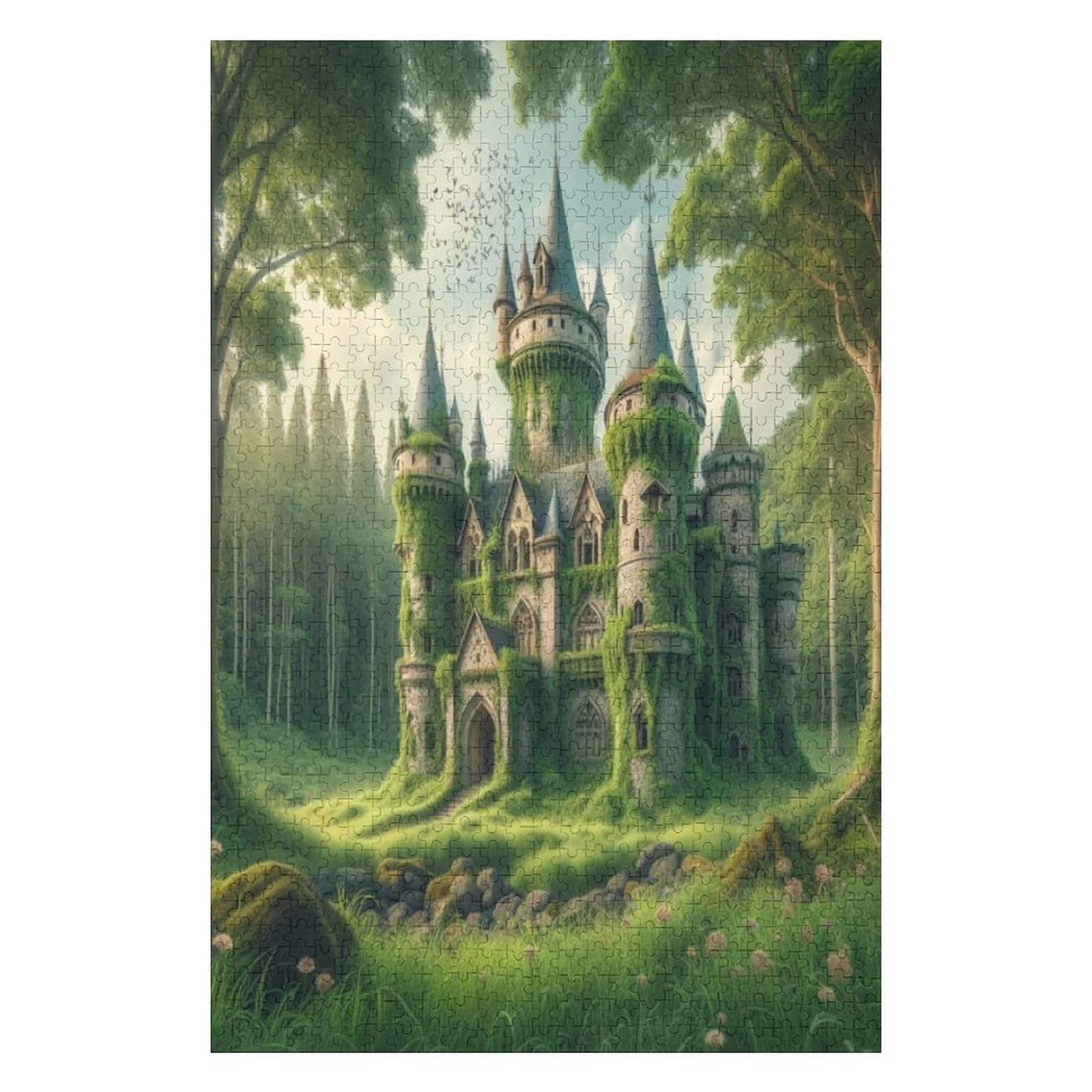 Jigsaw Puzzles Explore The Mystical Vintage Fairytale Castle In The ...