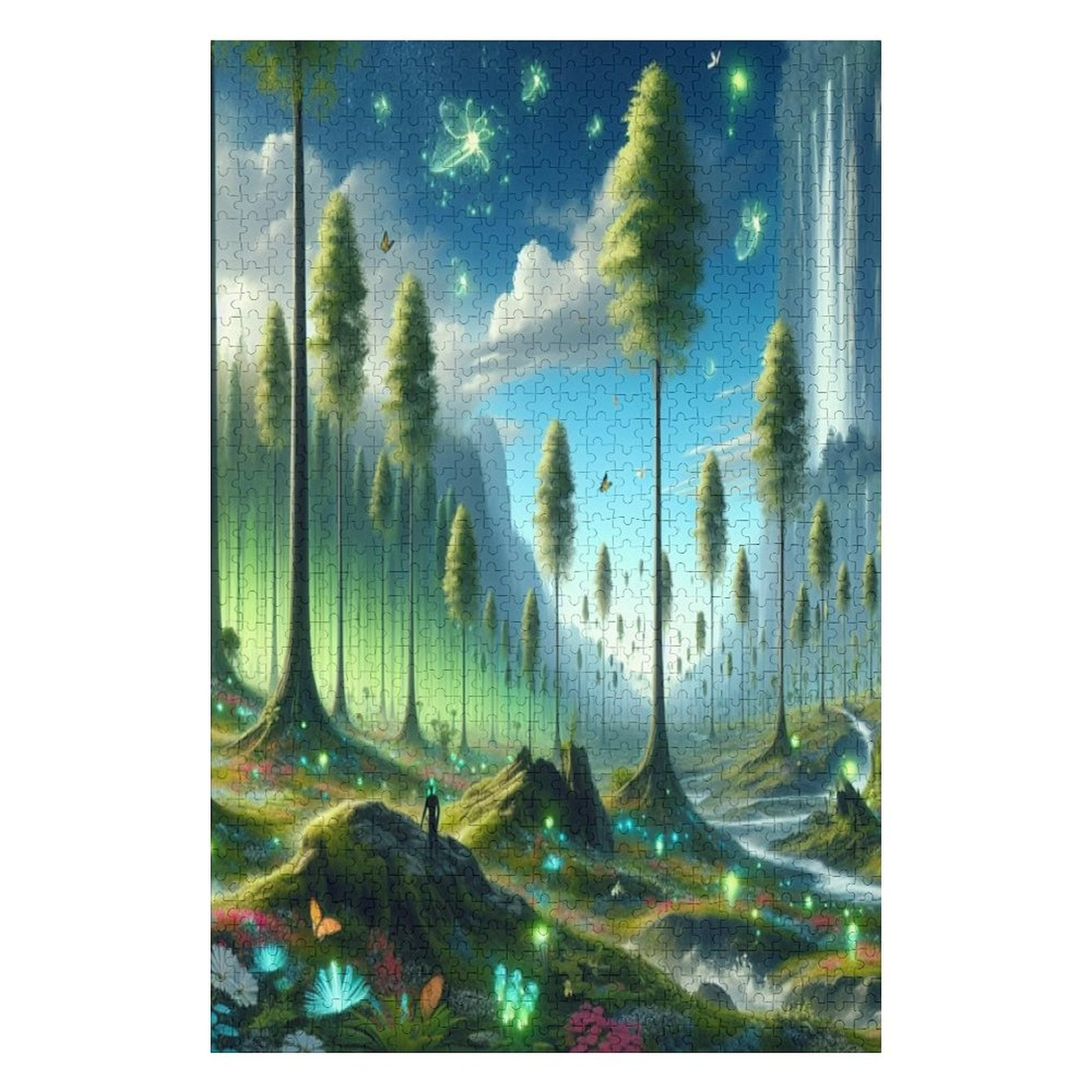 Jigsaw Puzzles Exploring The Futuristic Forest Of 3000 1000 Piece ...