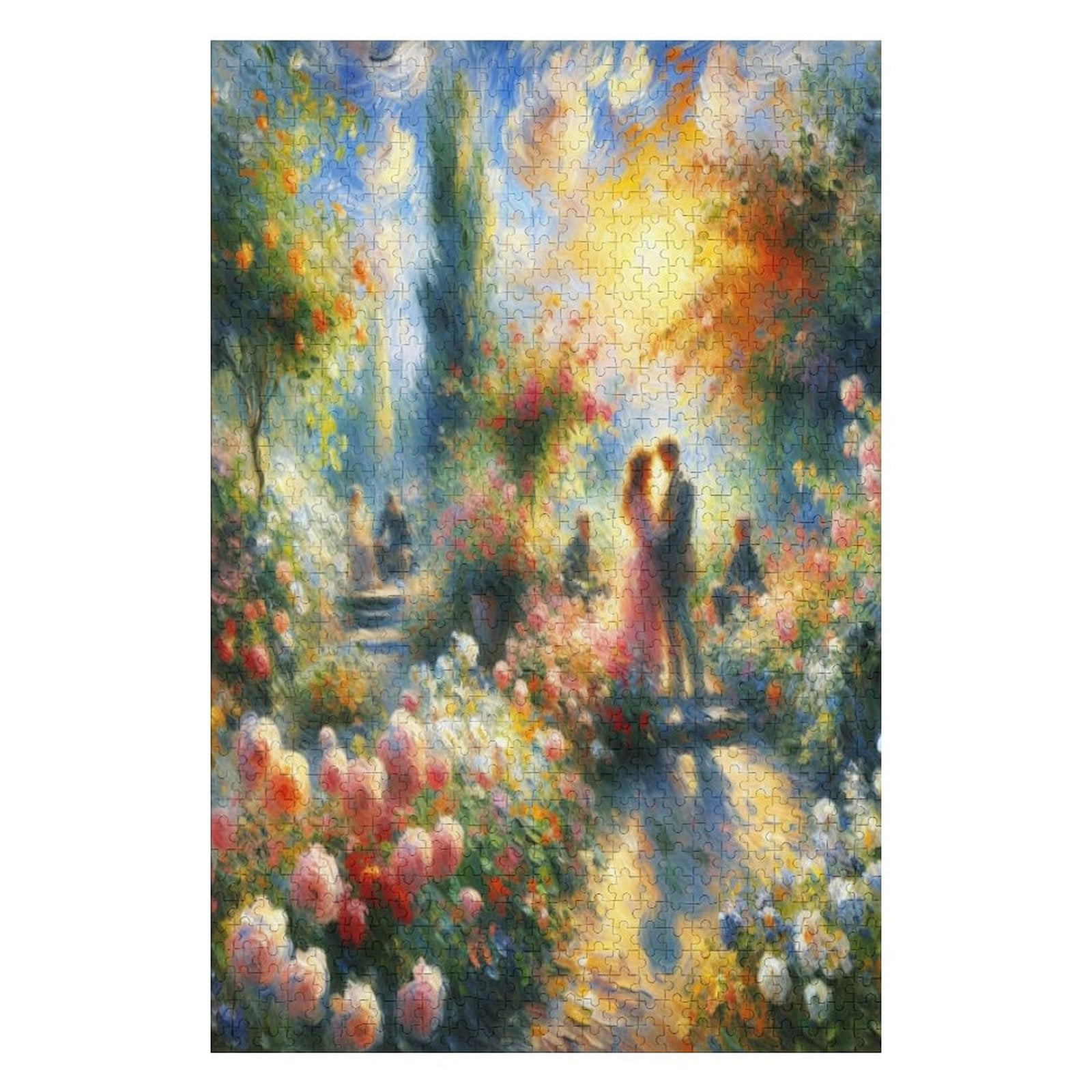 Jigsaw Puzzles Impressionistic Representation Of Love In A Beautiful ...
