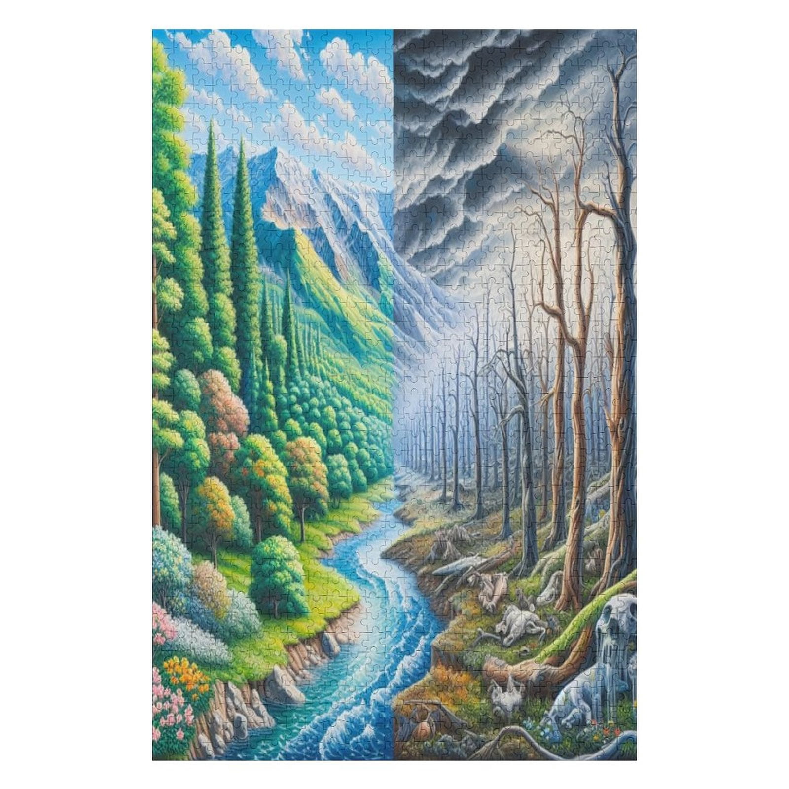 Jigsaw Puzzles Nature Interaction Jigsaw Puzzles for Adults and Kids ...