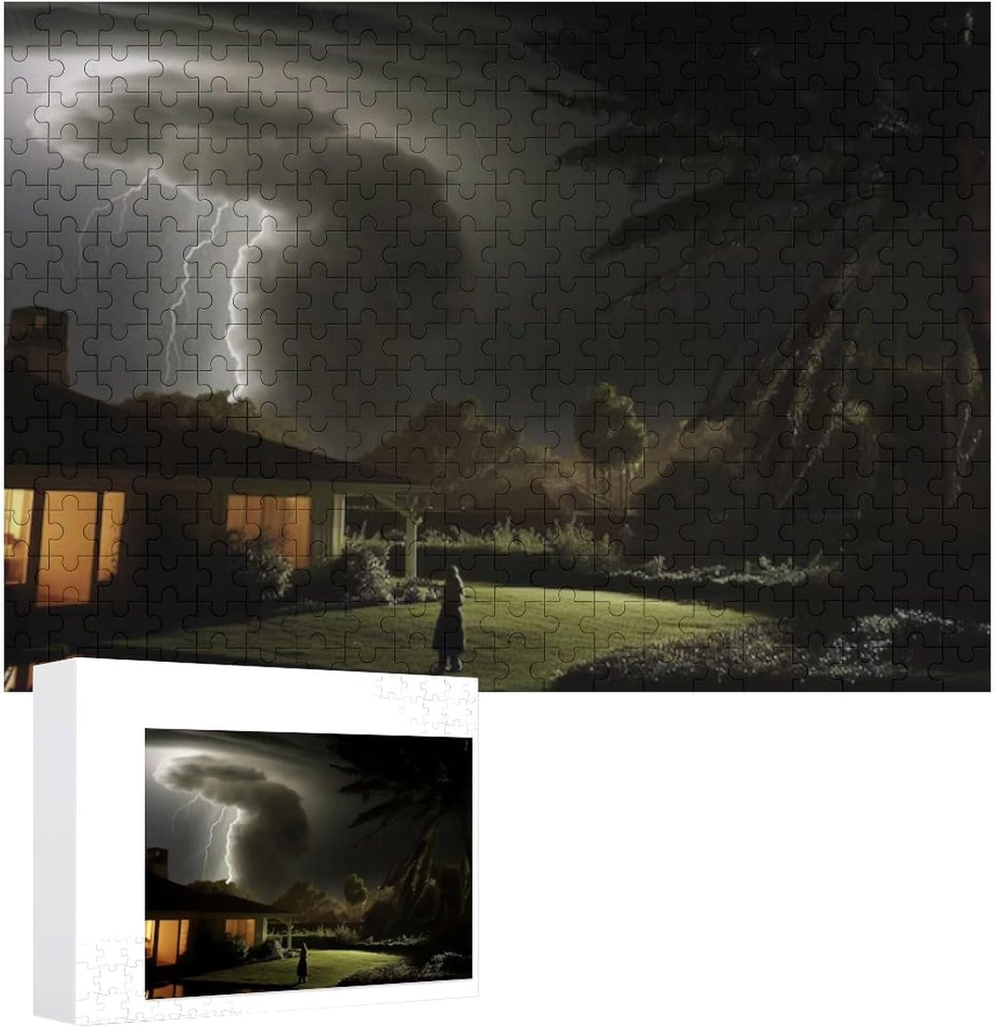 Jigsaw Puzzles Residents Taking Shelter In Underground Storm Shelters ...