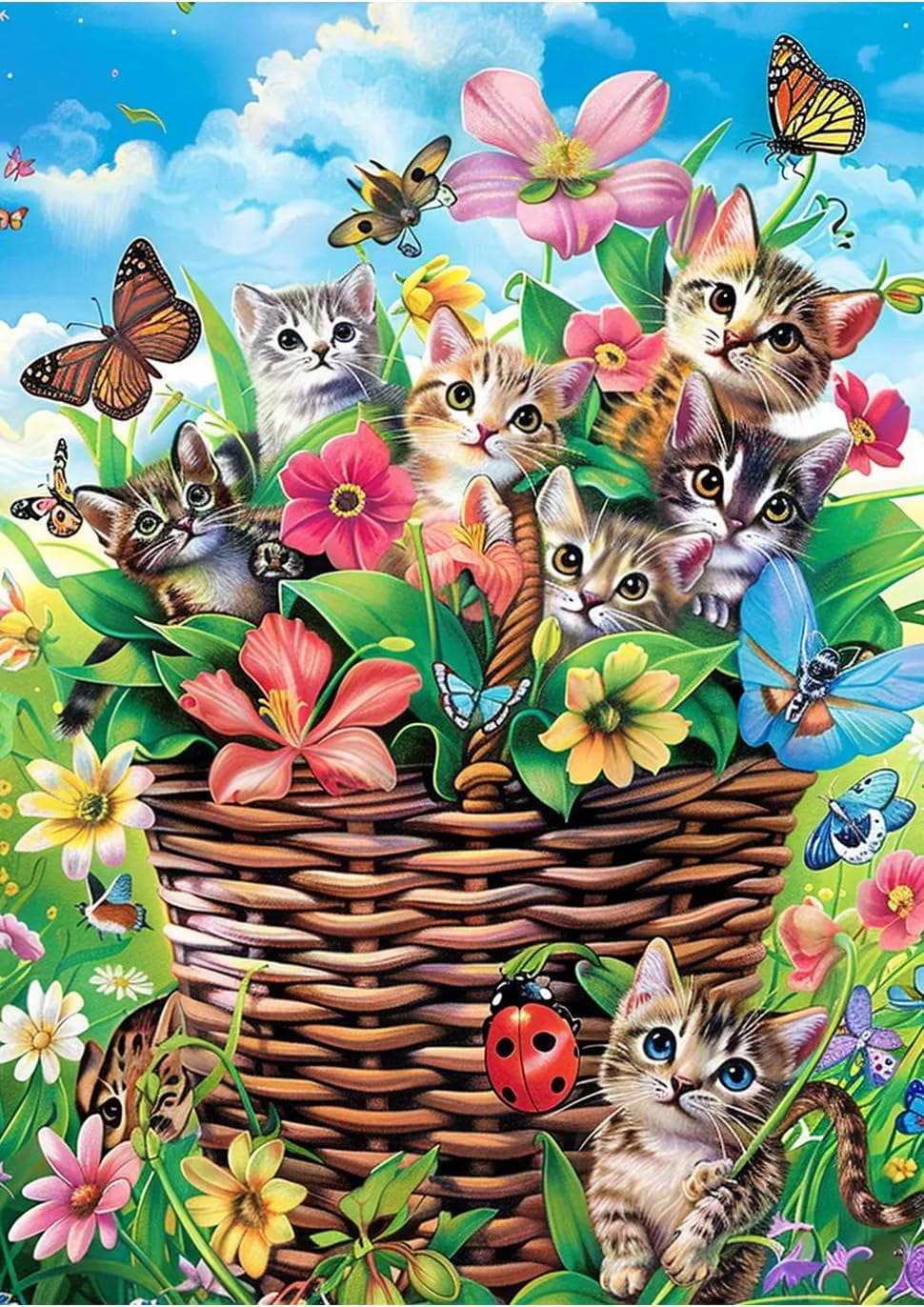 Jigsaw Puzzles Spring Themed Puzzles for Adults 1000 Pieces Jigsaw ...