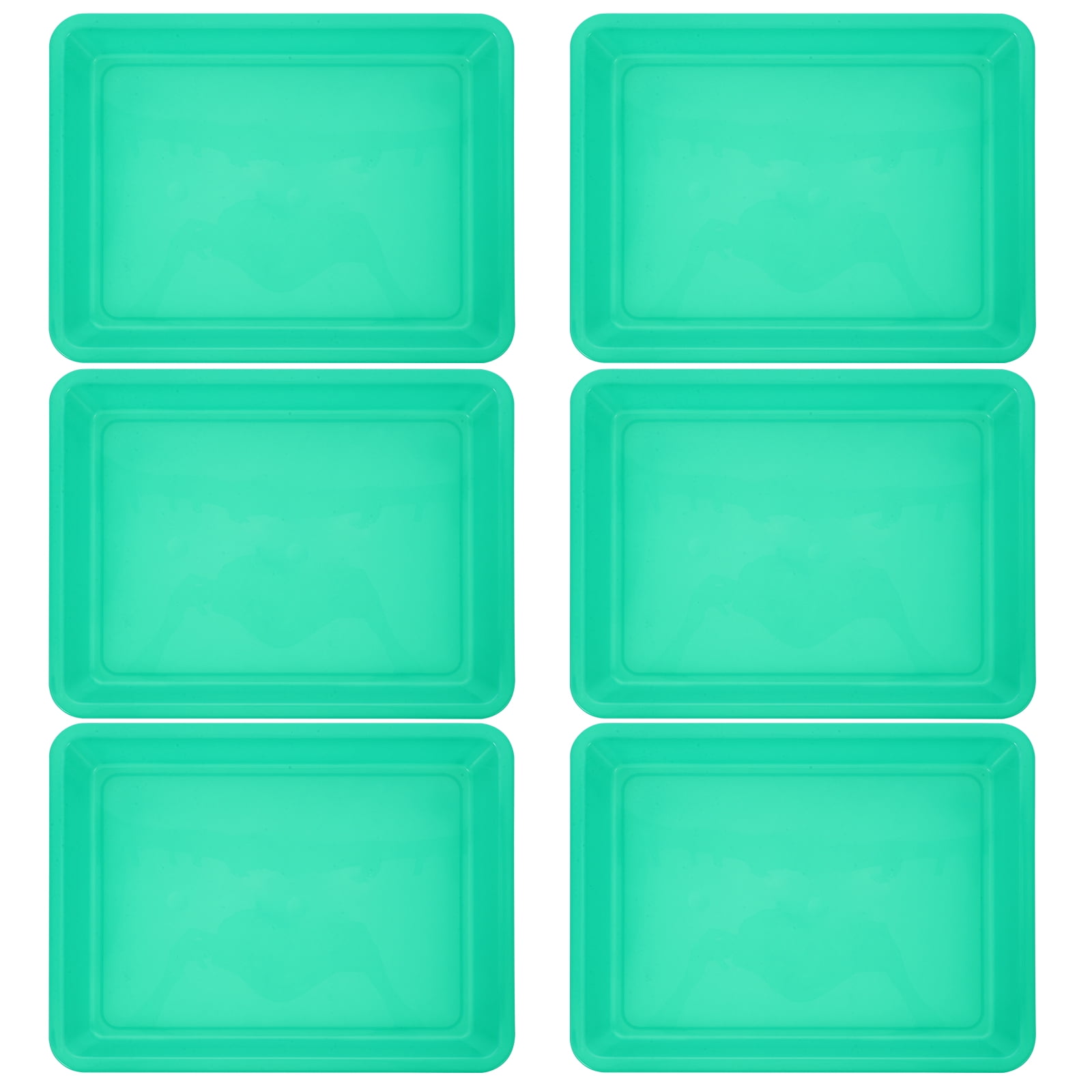 6pcs Blocks Storage Trays for Puzzle Toy Sorting Practical and ...