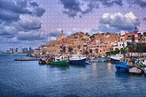 Jigsaw Puzzles for Adult Children Israel Jaffa Old City Tel Aviv Large ...