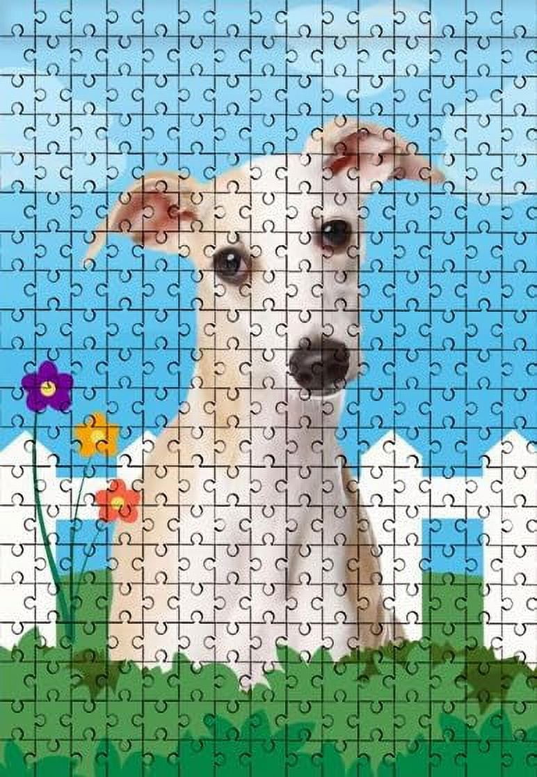 Jigsaw Puzzles for Adults 1000 Pieces Spring Whippet Wooden Puzzle ...