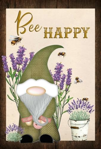 Jigsaw Puzzles for Adults Bee Happy Gnome 500 Pieces Wooden Jigsaw ...