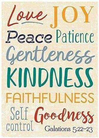 Jigsaw Puzzles for Adults Love Joy Peace Kindness Goodness 500 Pieces ...