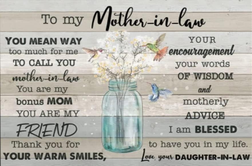 Jigsaw Puzzles for Adults to My Mother in Law 1000 Pieces Wooden Jigsaw ...