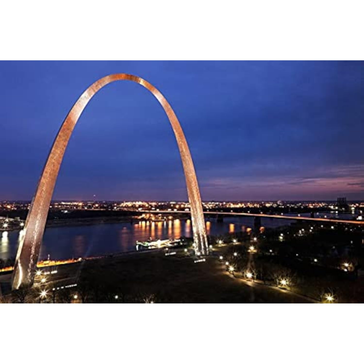 Jigsaw Puzzles500 Pieces Gateway Arch St Louis Missouri at Sunset ...