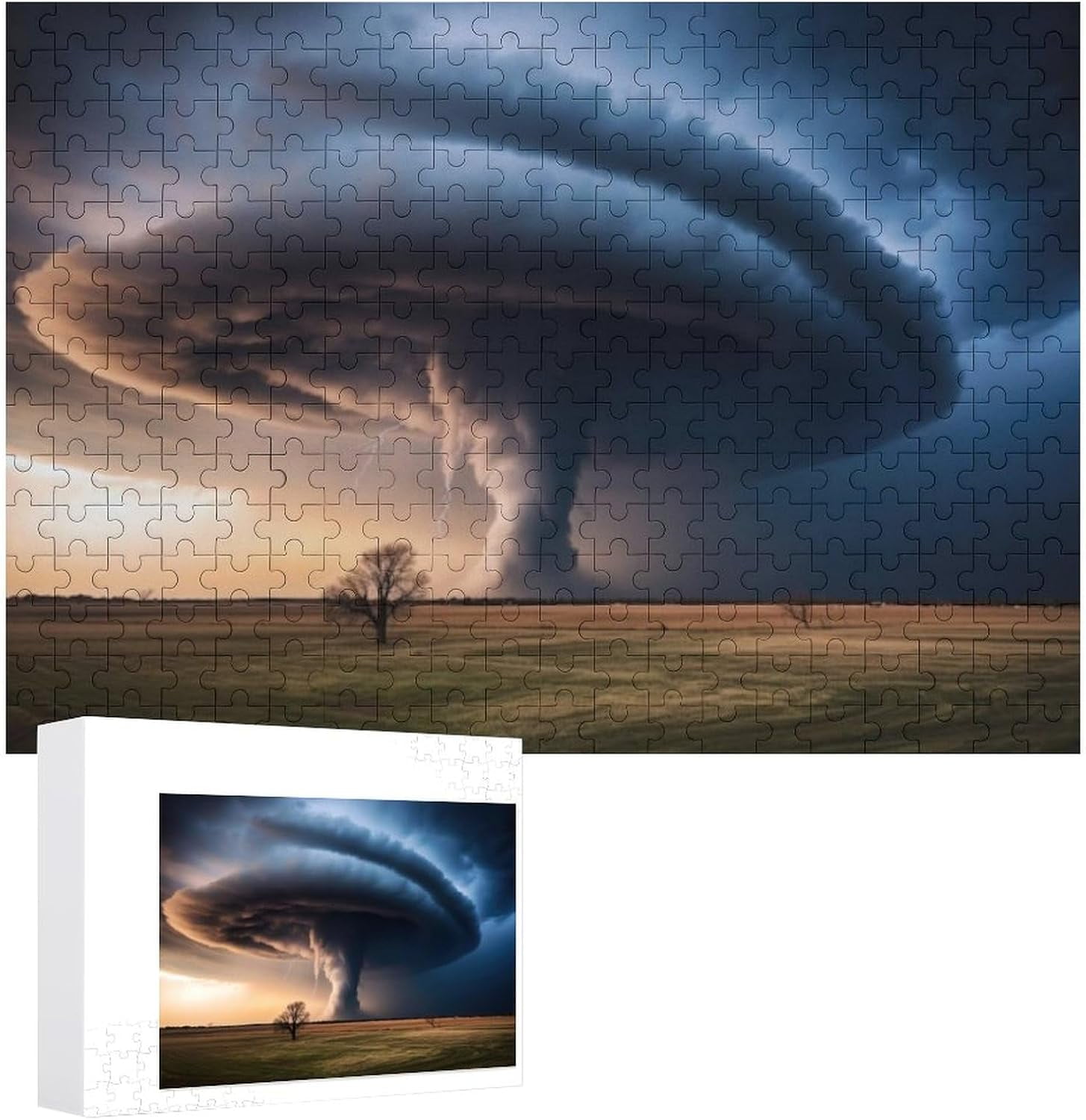 Jigsaw Puzzlesstorm Field Clouds Thunderstorm Dark Nature Sky Rain ...