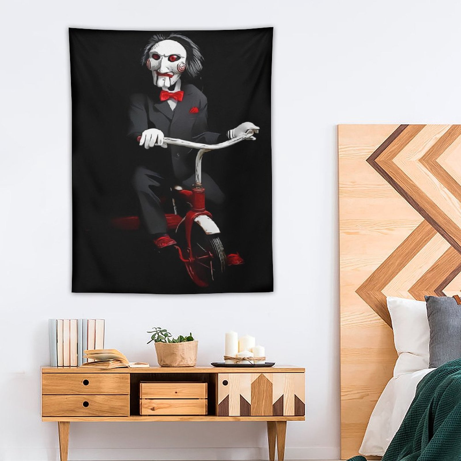 Jigsaw Tapestry Bedroom Indie Vertical Tapestry Wall Hanging for Living ...