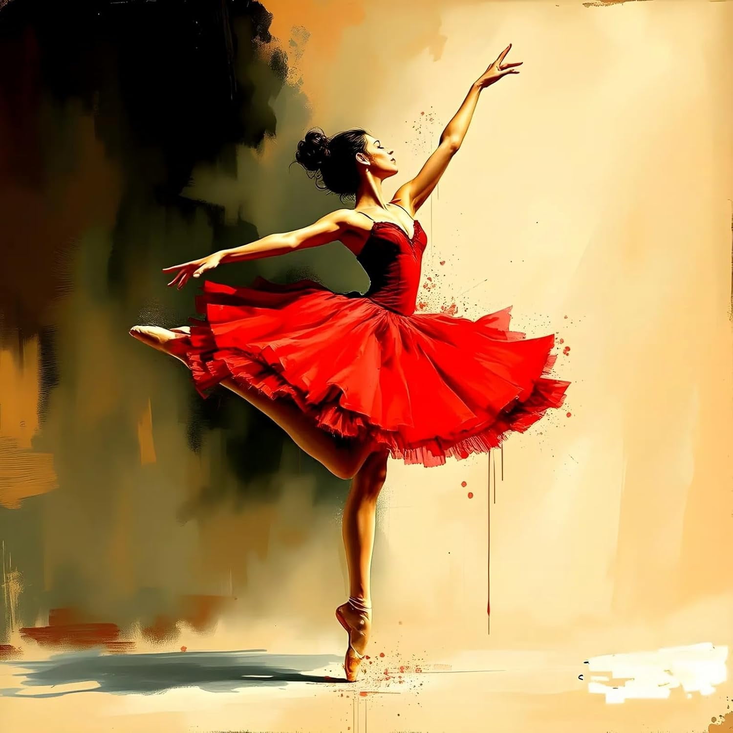 Jigsaw Wooden puzzle 1000 pieces Only Angels and Ballet Dancers use ...