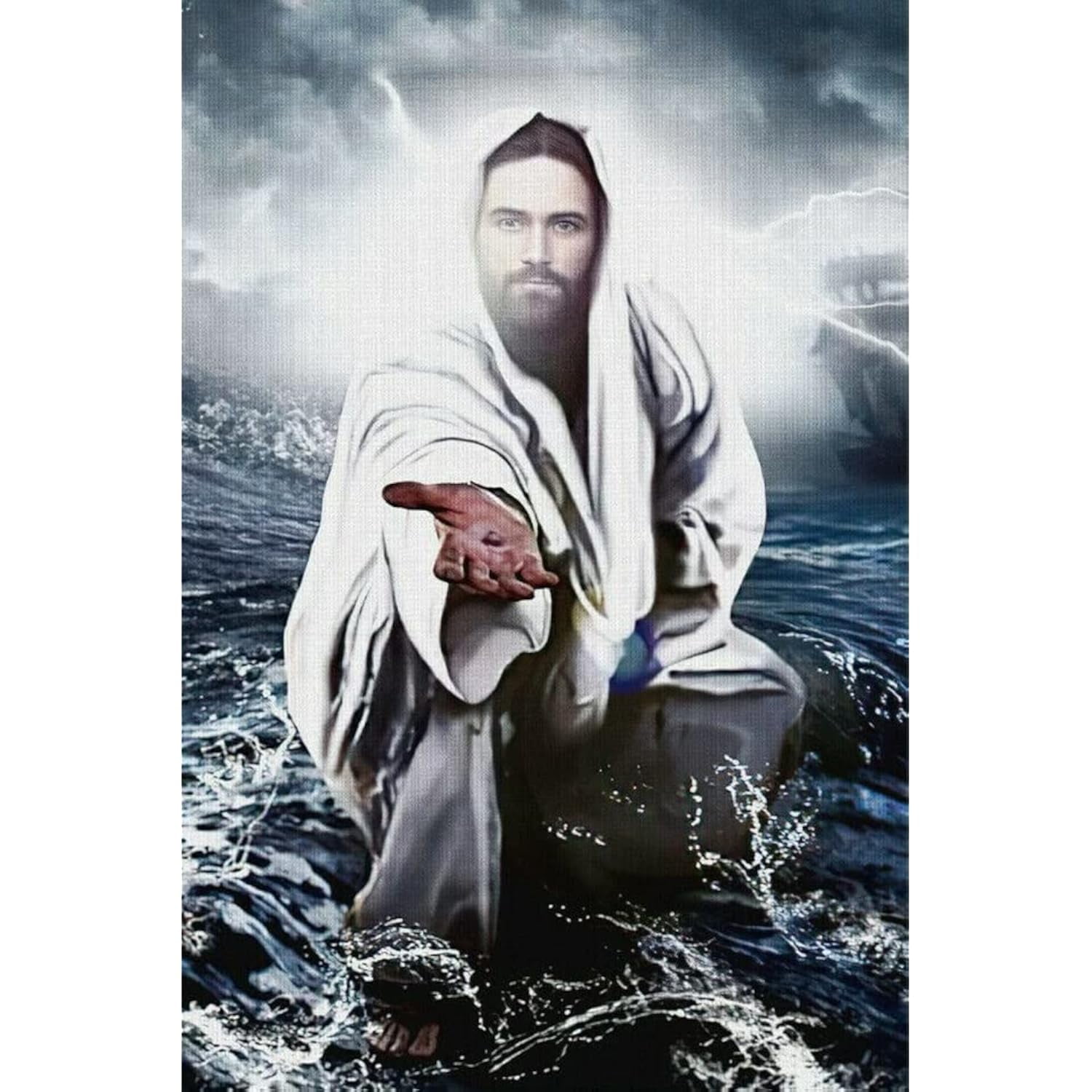 Jigsaw Wooden puzzle 1000 pieces Jesus Give Me Hand Jesus Reaching Hand ...