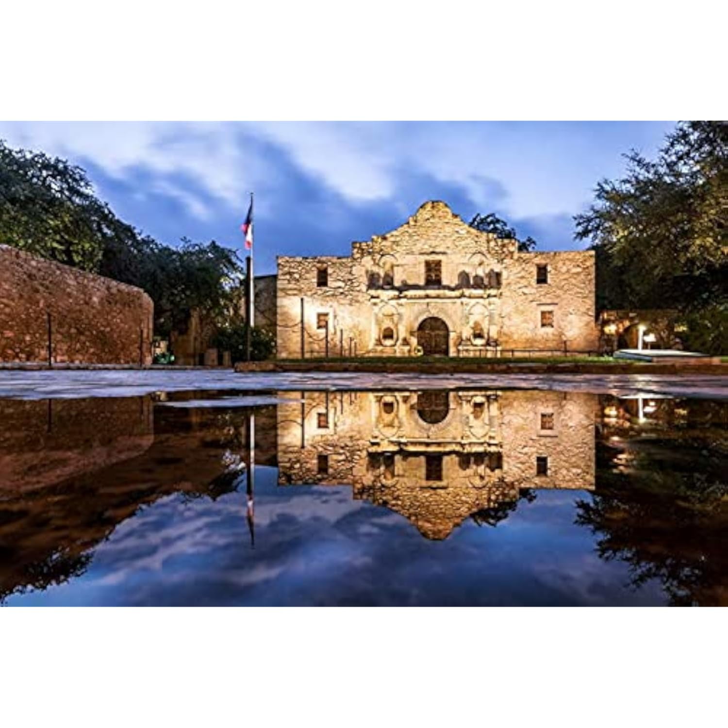 Jigsaw Wooden puzzle 1000 pieces Jigsaw Puzzle for Adults - The Alamo ...