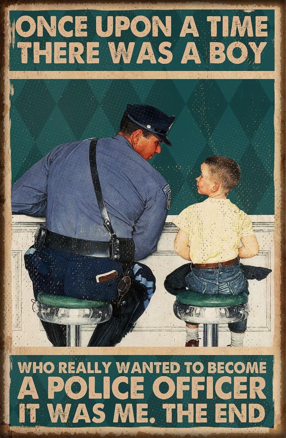 Jigsaw Wooden puzzle 1000 pieces Policeman Once Upon A Time There was A ...
