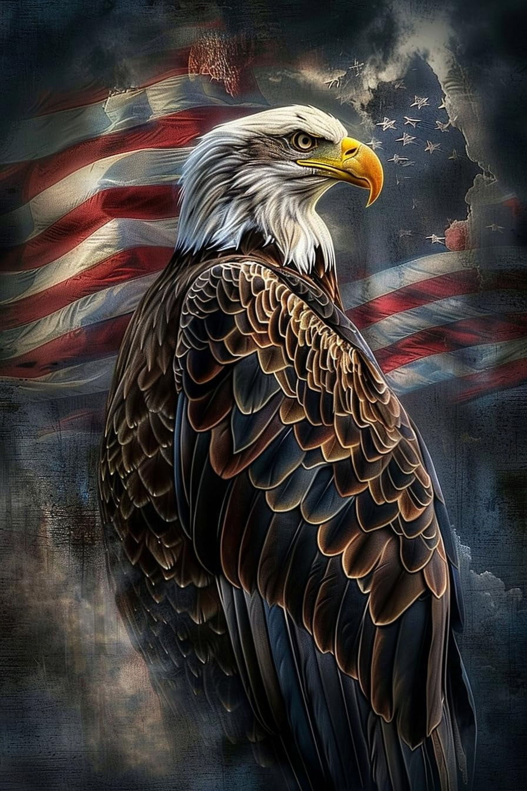 Jigsaw Wooden puzzle 1000 pieces Puzzle for Adults ,American Bald Eagle ...