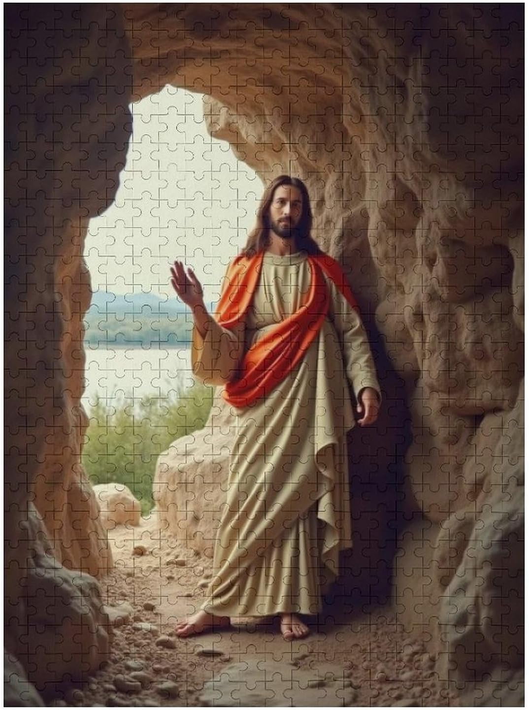 Jigsaw Wooden puzzle 1000 pieces Woodens He is Alive Jesus Christ ...