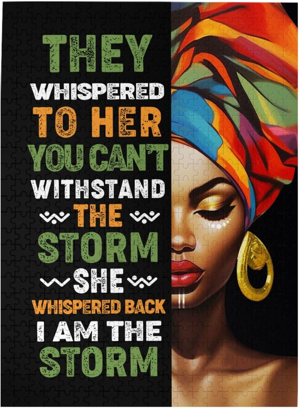 Jigsaw Wooden puzzle 300 pieces Black Women Puzzles African American ...