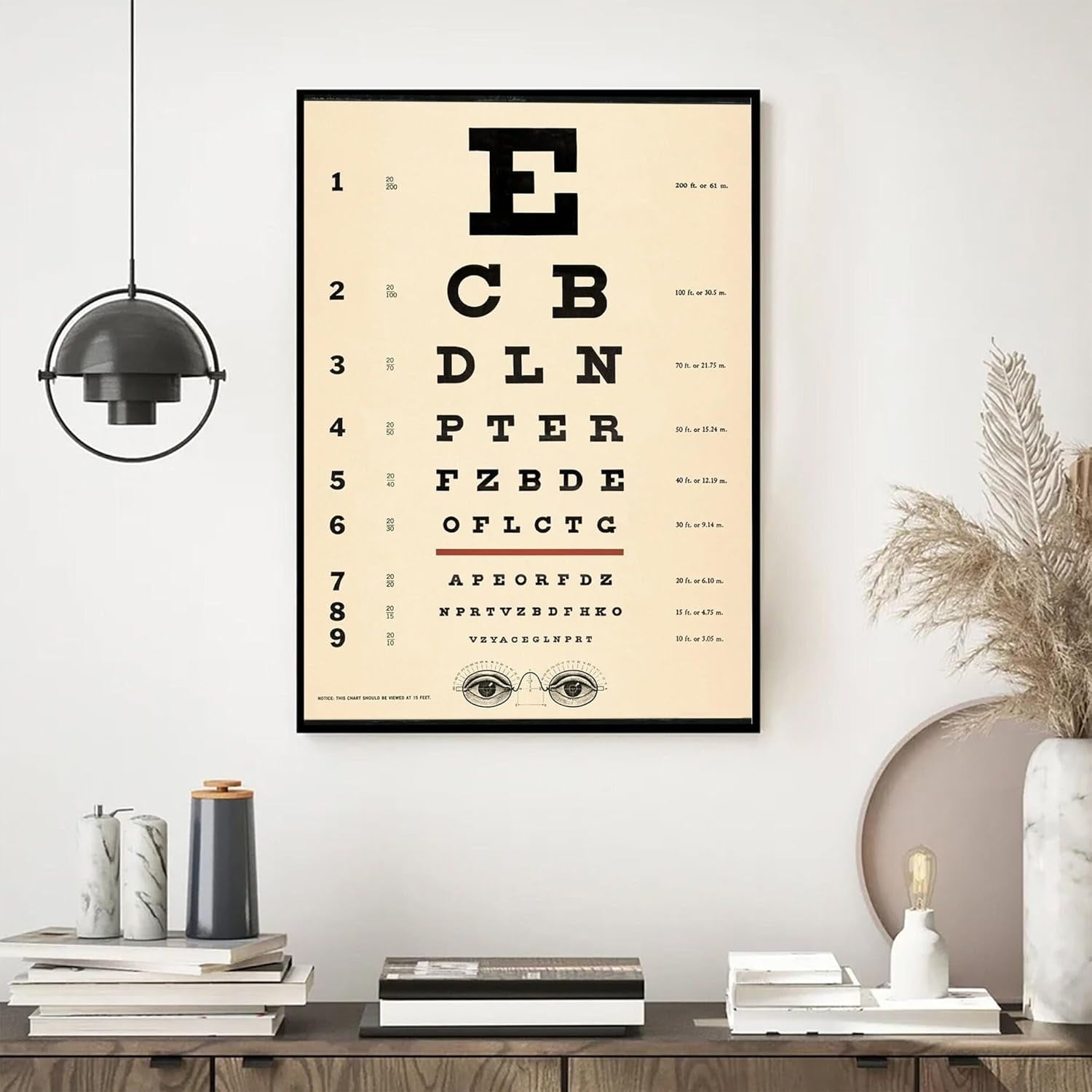 Jigsaw Wooden puzzle 300 pieces Eye Chart Optometrist Jigsaw Puzzle for ...