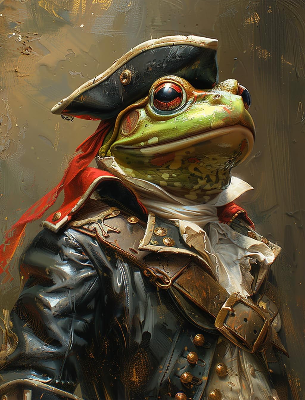 Jigsaw Wooden puzzle 300 pieces Frog Pirate Captain Puzzle for Adults ...