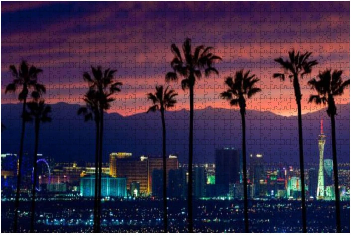 Jigsaw Wooden puzzle 300 pieces Jigsaw Puzzles for Adults Kids - Las ...