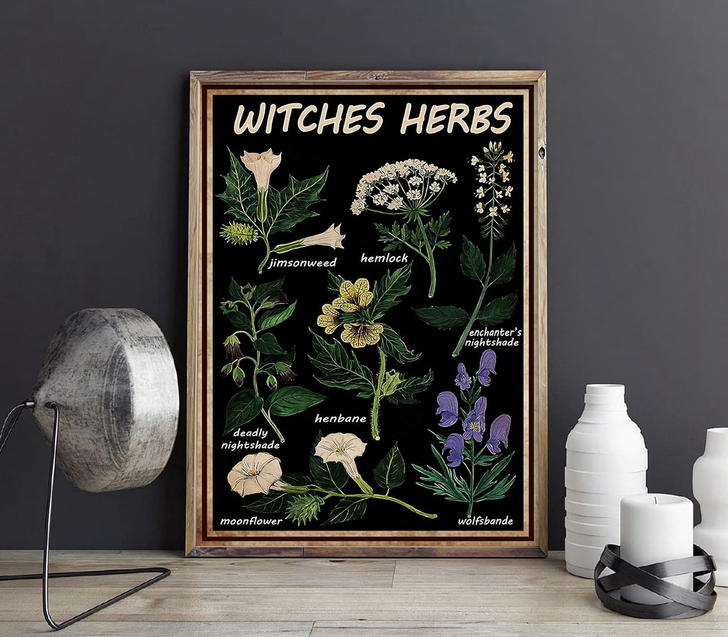 Jigsaw Wooden puzzle 300 pieces Witches Herbs Jigsaw Puzzle for Adults ...
