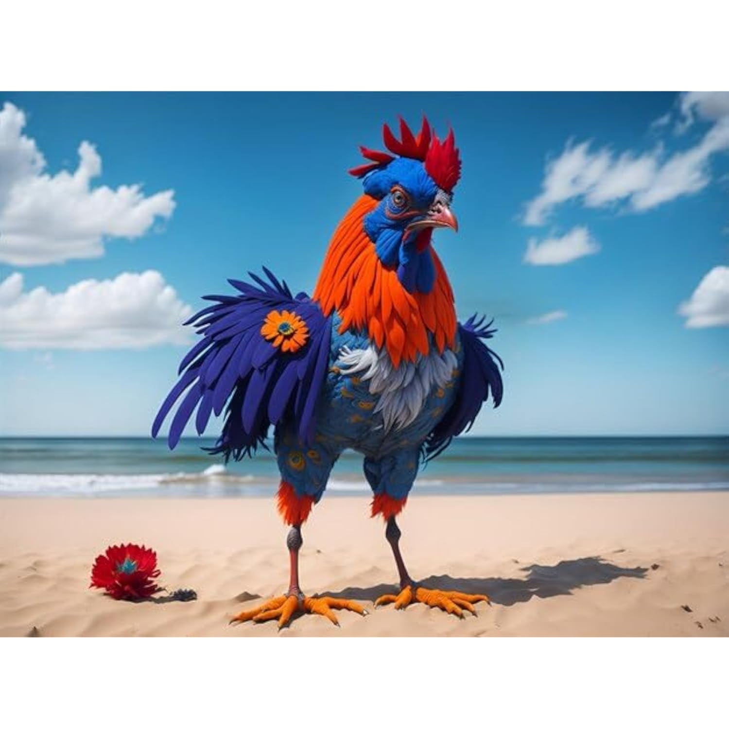 Jigsaw Wooden puzzle 500 pieces Adult Entertainment Jigsaw Puzzle Beach ...