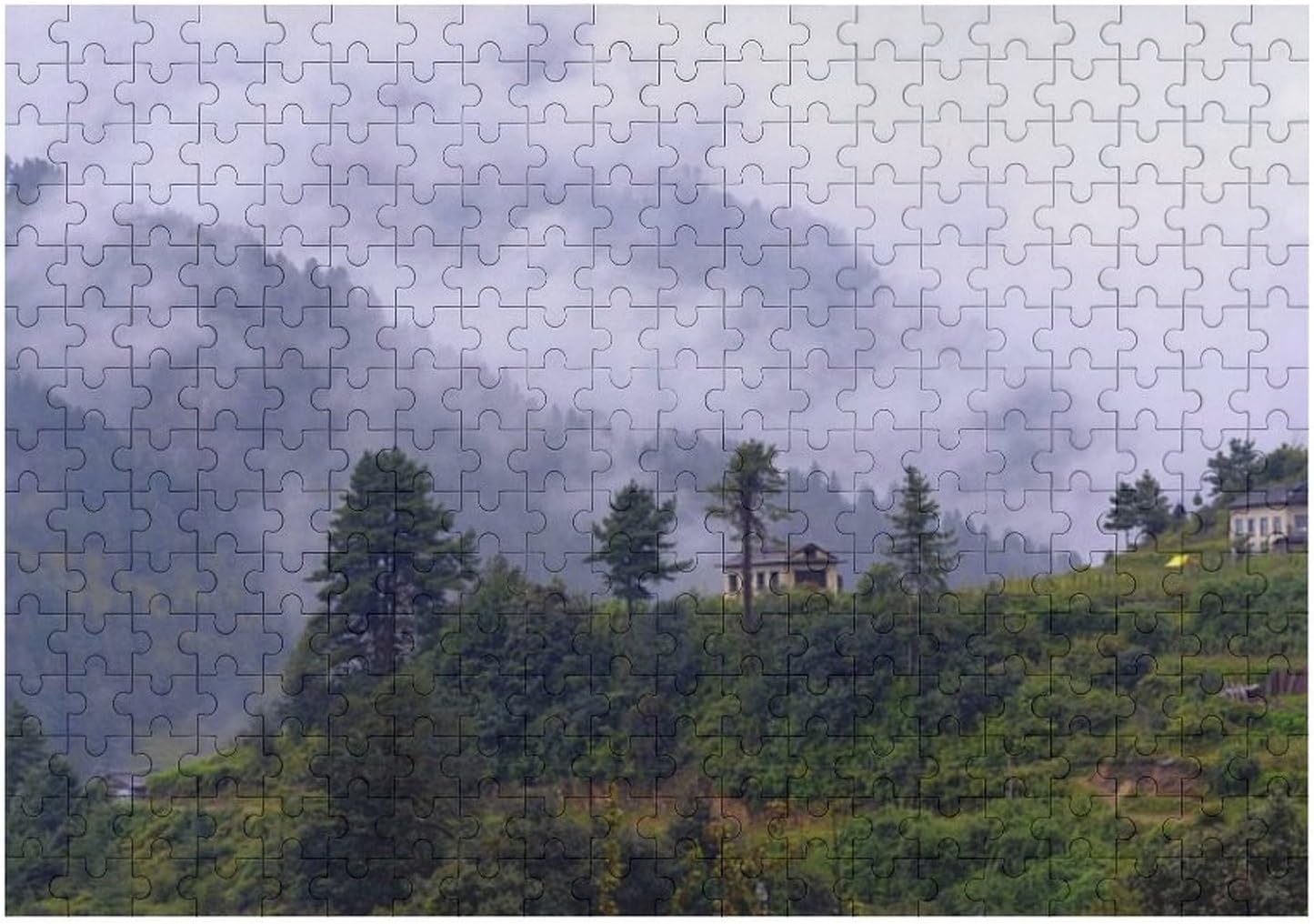 Jigsaw Wooden puzzle 500 pieces Forest Photo Puzzle for Adults Jigsaw ...