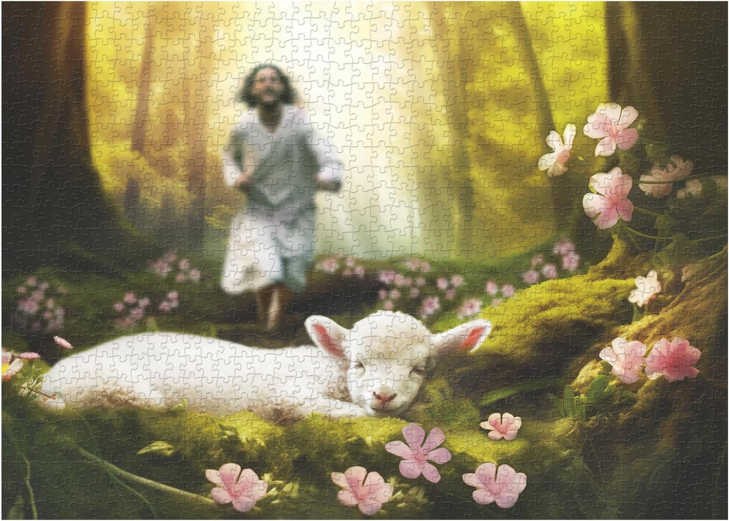 Jigsaw Wooden puzzle 500 pieces Jesus Christian Puzzles for Adults ...