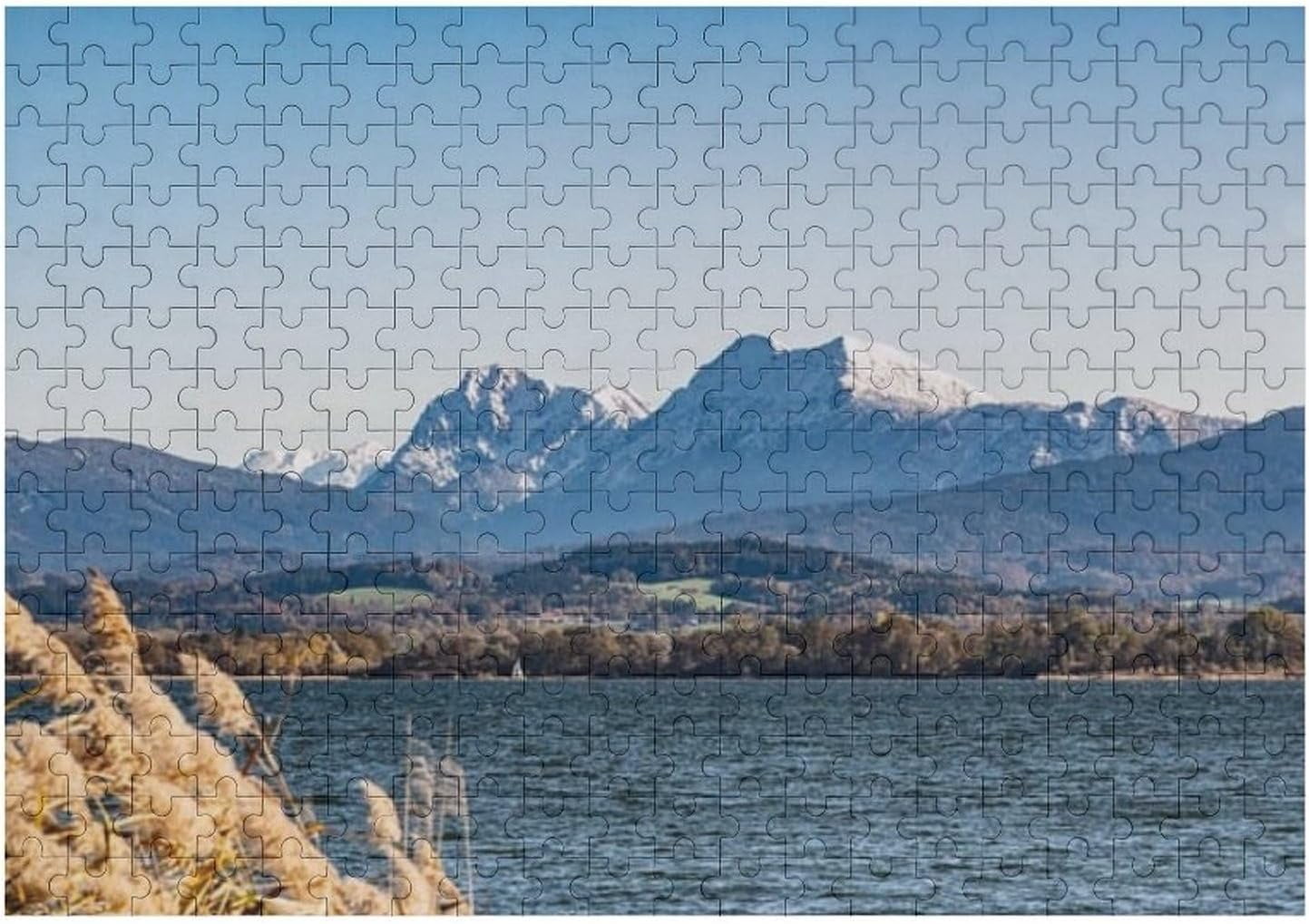 Jigsaw Wooden puzzle 500 pieces Mountains Water Photo Puzzle for Adults ...