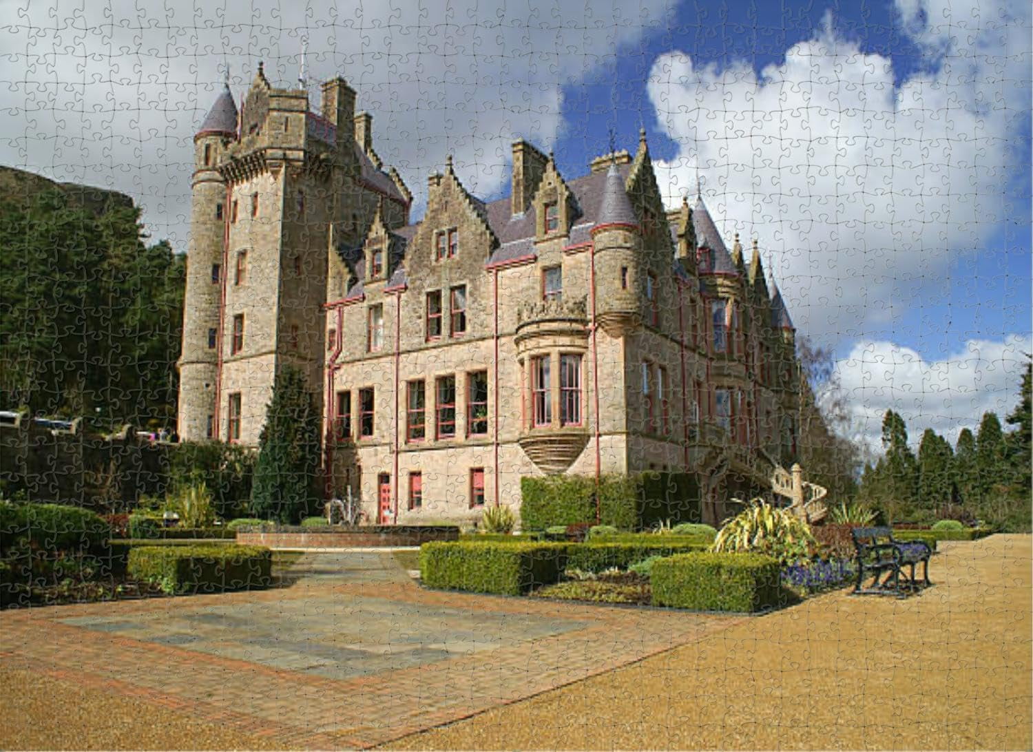Jigsaw Wooden puzzle 500 pieces Picture Belfast Castle Northern Ireland ...