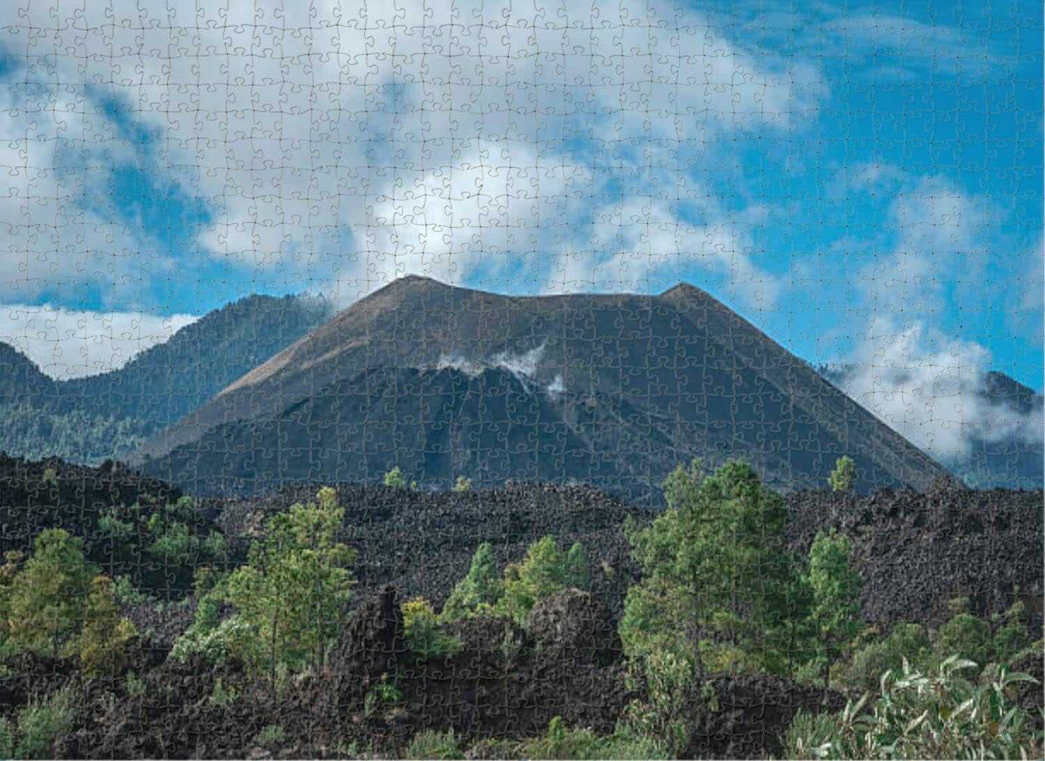 Jigsaw Wooden puzzle 500 pieces Volcano Puzzle for Adults Jigsaw ...