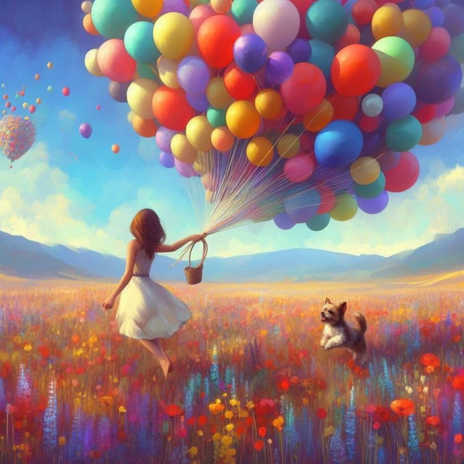 Jigsaw Wooden puzzle 500 pieces Wooden Puzzle Adult Puzzle - Balloon ...