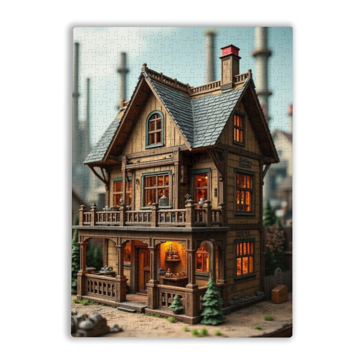 Jigsaw puzzle 1000 pieces House of the Industrial Revolution Stress ...